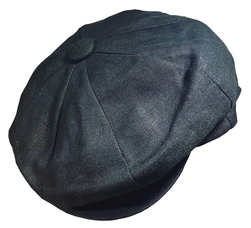 The Linen Big Apple Cap - Mike The Hatter