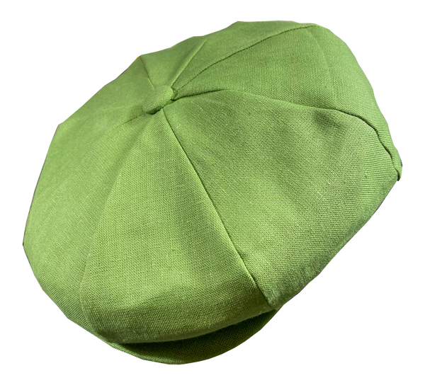 The Linen Big Apple Cap - Mike The Hatter